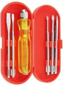 Skcraftosm Screwdriver set 5 pc Standard Screwdriver (Pack of 6) Power ...