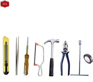 Jiya L426TOOL KIT- PILER I CLAW HAMMER I CUTTER I T SPANNER 10MM I ...
