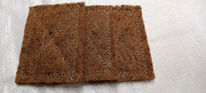 Kokocoirs Coconut coir organic Vessel scrubber pack of 3 Scrub Pad ...