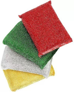 poksi Non-Scratch Scrubber Dishwasher Steel Scrub Sponge Scrub Pad ...