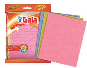 GALA set of sponge wipe Wet and Dry Sponge Cleaning Cloth Price in ...