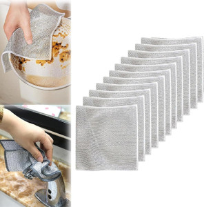 Smoothen Wire Dishwashing Cloth,Cleaning Scrubber Scrub Pad For Kitchen ...