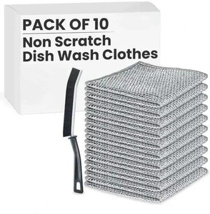 GRF Wire Dishwashing Cloth, Scrubber Utensils, Steel Scrubber Kitchen ...