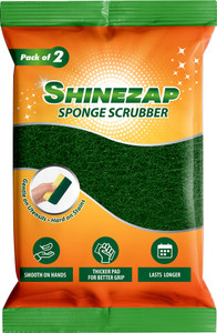 Shinezap SPONGE SCRUBBER PACK OF 2 Scrub Sponge Price in India - Buy ...