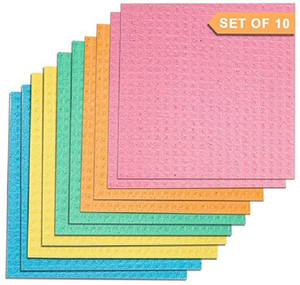 household hub Kitchen & Household Cleaning Sponge Wipe Scrub Sponge ...