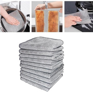 DR.GADGET Wire Dishwashing cloth,Cleaning Scrubber Scrub Pad for ...