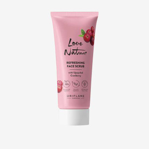 Oriflame Sweden Refreshing Face Scrub with Upcycled Cranberry Scrub ...