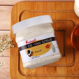 feelhigh Face & Body De tan Scrub For Tan Removal Skin Enriched with ...
