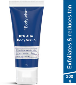 Be Bodywise 10% AHA Body Scrub |10% Lactic Acid, Oat Extract ...