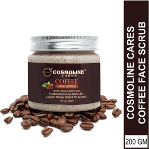 Cosmoline Coffee Face & Body Scrub for Skin, Exfoliate Knees, Elbows ...