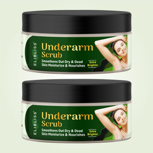 ELIBLISS Underarm Whitening Scrub for Dark Underarms Spot Removal Pack ...