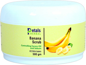 Petals Herbal Banana Face Scrub - Price in India, Buy Petals Herbal ...