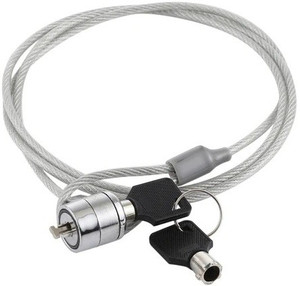 Mak World Anti-Theft Office Notebook Laptop Key Security Lock Chain ...