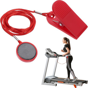 WATER FOUNTAIN Universal Magnetic Treadmill Key Safety Clip PVC Red ...