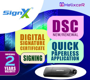 Helixcer SignX Digital Signature Certificate (DSC) Class 3 - Individual ...