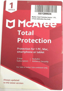 McAfee Total Security 1 User 3 Years - Buy McAfee Total Security 1 User ...