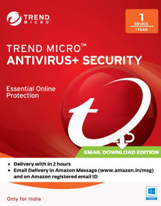 Trend Micro Anti-virus 1 User 1 Year - Buy Trend Micro Anti-virus 1 ...