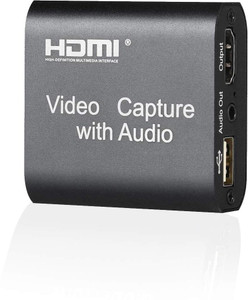 microware 4K HDMI Screen Capture Card with Audio Media Streaming Device ...