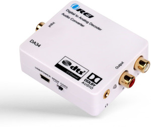 OREI Digital to Analog Audio Decoder SPDIF/Coaxial 5.1-Channel Input to ...
