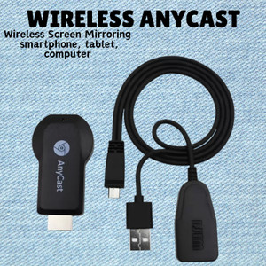 FRONY Wireless Wi-Fi Dongle Adapter Device for TV With 4K Ultra HD ...