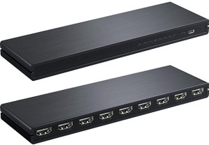 Etzin 4k 1x8 HDMI Splitter 4K, 8 Port HDMI Splitter 1 to 8 Real 4K x 2K ...