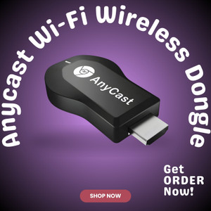 FRONY AnyCast Wi-Fi Wireless Display Dongle Wireless HDMI Screen ...