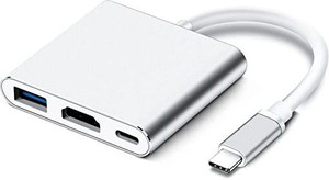 FENTICO USB C to HDMI Multiport Adapter, Type-C Hub to HDMI,USB 3.0 ...