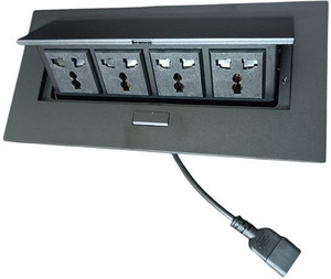 techut pop up box with 4 universal power sockets outlets Media ...
