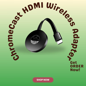 Clairbell Chromecast Wi-Fi Wireless Display Dongle With Tv Steaming ...