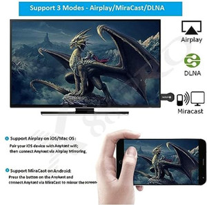 GUGGU Sar_872A_Wireless Anycast Display Cast HDMI Dongle for LED TV ...