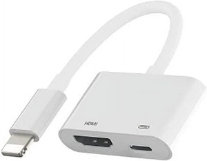 microware Lightning to Digital AV Adapter, for iPhone, iPad, iPod, TV ...