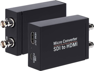 microware SDI to HDMI micro Converter Support 3G-SDI, HD-SDI, SD-SDI ...