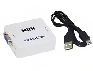 Xblaze Vga To Hdmi Converter With Audio Port Media Streaming Device ...