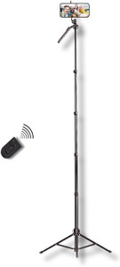 CROWNVIZ Selfie stick Tripod ST-01 Stand 360 Degree, Extendable upto ...