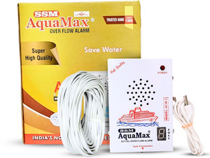 SSM AquaMax Water tank Overflow Alarm with15 Meter Wire Wired Sensor ...