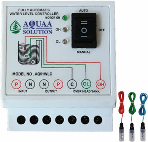 AQUAA SOLUTION Fully Automatic Water Level Controller & Indicator with ...