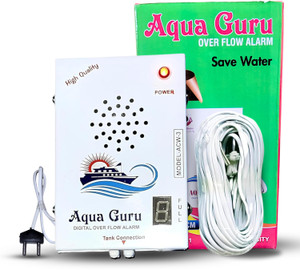 AQUA GURU Digital Display water tank alarm overflow Wired Sensor ...
