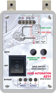 IXIXR AUTOMATION FULLY AUTOMATIC WATER LEVEL CONTROLLER WITH DRY RUN ...