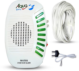 AQUA GURU Smart DC Battery operated water tank overflow alarm with 15 ...