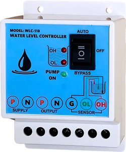 MICROTAIL Fully Automatic Water Level Pump Switch and Indicator with 3 ...