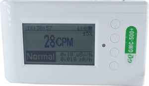 GQ Electronics GMC 500 Plus Geiger Counter Radiation Monitor ...