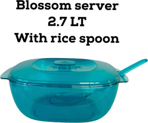 TUPPERWARE blossom server dish 2.7 LT pack of 1 freezer safe Dish ...