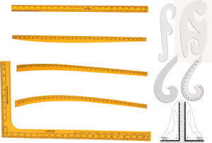 Artonezt Sewing Ruler French Curves Fashion Designing Dressmaking ...