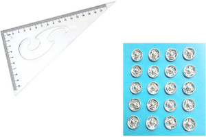 Crafts Haveli Tailoring Combo 2 Items L Curve Scale & Tich Button ...