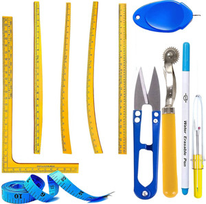 Artonezt Set of 11 Pattern Maker Fashion Design Sewing Rulers Curves ...