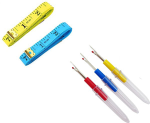 Crafts Haveli Tailoring Combo 2 Items Measuring Tape-2 & Seam Ripper-3 ...