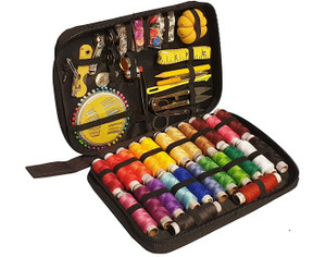 CHILLAXPLUS 172 pcs Sewing kit box, Sui dhaga box, Stitching Kit ...