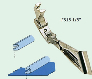 Unik F515 1/8" LOOP FOLDER FOOT JINZEN Sewing Kit Price in India - Buy ...