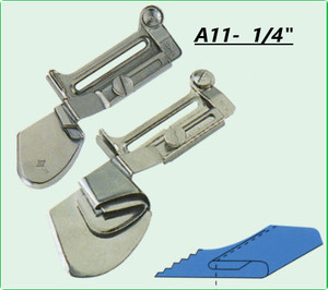Unik A11 S7SL BOTTOM FOLDER FOR SEWING MACHINE 1/4 INCH Sewing Kit ...