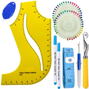 Artonezt Professional Pattern Marking Curve Kit, Fashion Cloth Design ...